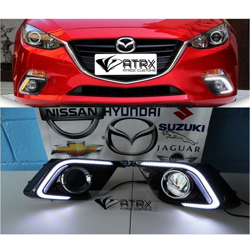 Biseles LED DRL C Mazda 3