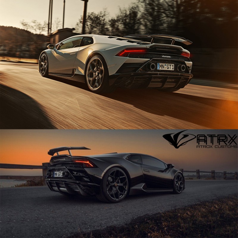 Alerón Spoiler Wing Novitec Carbono Lamborghini Huracan Evo 2020 - 2022