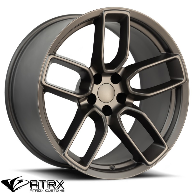 4 Rines 20" 5x115 Widebody Hellcat Dodge Challenger Charger 300C