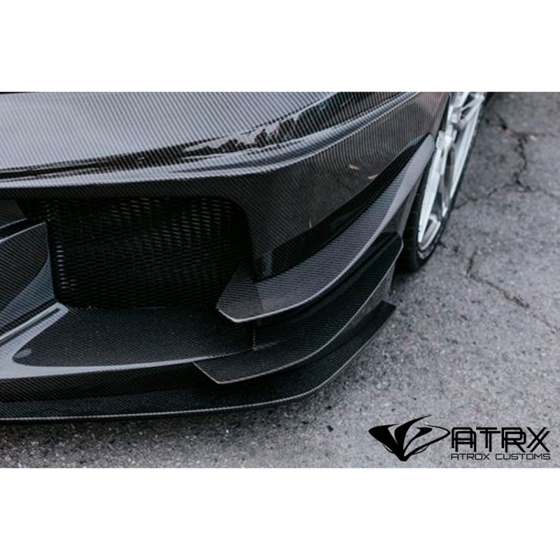 Paquete Wide Track Body Kit Fascias Salpicaderas Carbono Corvette C8 ...