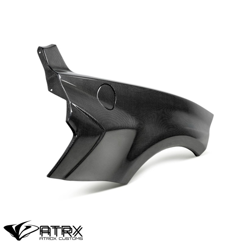 Paquete Wide Track Body Kit Fascias Salpicaderas Carbono Corvette C8 ...