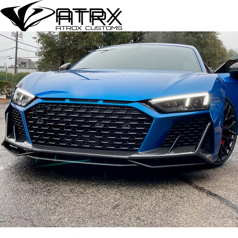 Lip Bumper Fascia Carbono Dry Audi R8 2020- 2024
