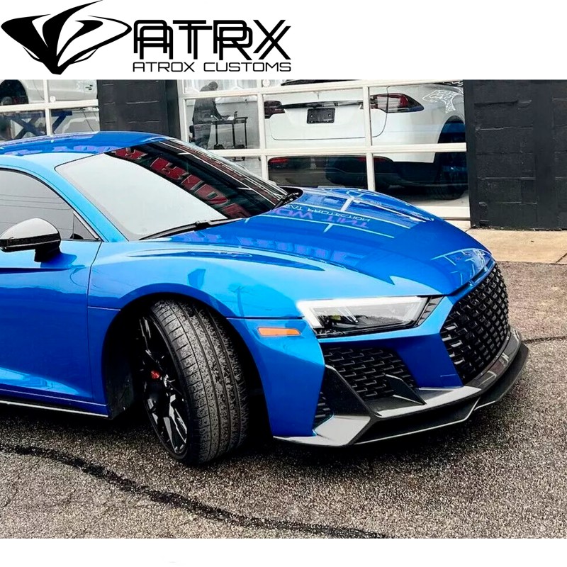 Lip Bumper Fascia Carbono Dry Audi R8 2020- 2024