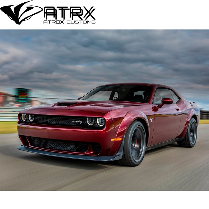 Lip Bumper Fascia Estilo WideBody Demon Dodge Challenger Hellcat 2008 ...