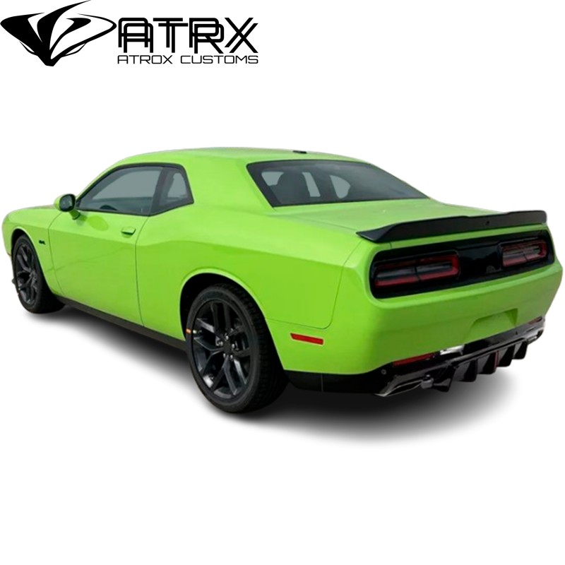Difusor Trasero Estilo V5 LED Dodge Challenger 2015 - 2023