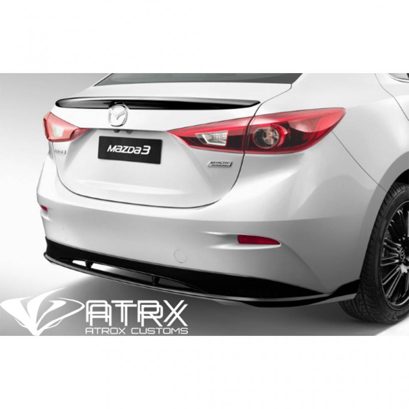 Lip Spoiler Trasero OEM Mazda 3 Sedán 2014 - 2018