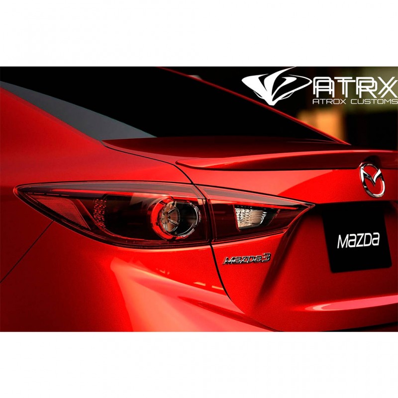 Lip Spoiler Trasero OEM Mazda 3 Sedán 2014 - 2018